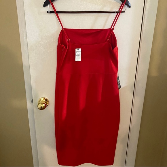 Express | Dresses | Nwt Express Red Spaghetti Strap Dress Size 8 | Poshmark